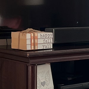 Baby Boy Stacked Books, Its a BOY Custom Book Stack, Farmhouse Nursery ...