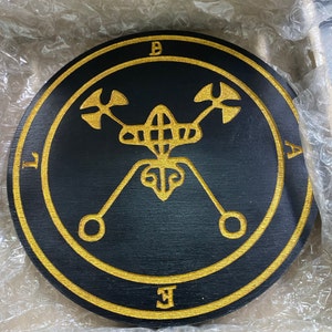 Sigil Sitri Demon Ars Goetia Wooden Altar Pentacle - Etsy