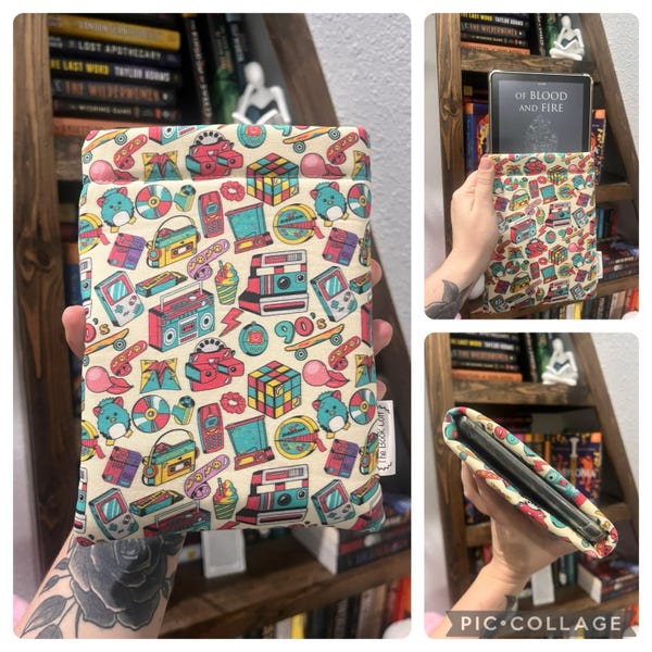 Paperback Book Sleeve Alice in Wonderland Padded Paperback Book Sleeve ...