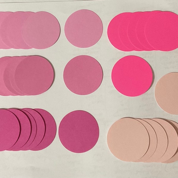 30 Basic Shapes Cut Outs - Paper Shapes Die Cuts - Decorative Shapes ...