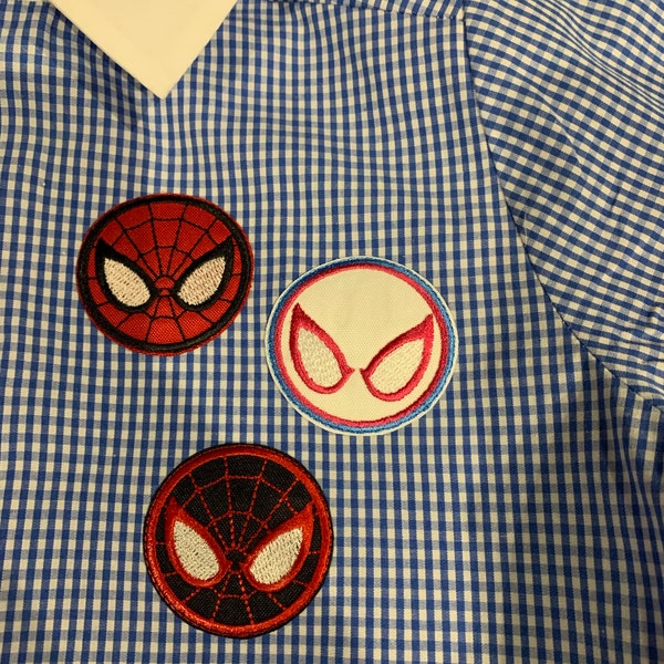 Spider-man Classic Peter Parker Iron-on Embroidered Patch, Custom Patch ...