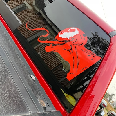 Carnage Decal /vinyl Decal/kids Room/ Yeti Decal/ Glass Block Decal ...
