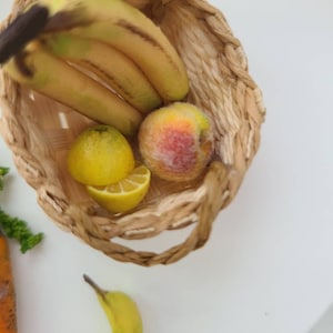 Miniature Tangerine , Dollhouse Food, Food for Dollhouse, Mini Food ...