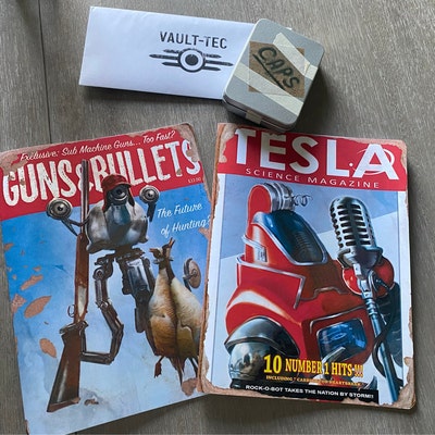 Un-official Handmade Fallout 4 COMPLETE SET of Grognak Comics/magazines ...