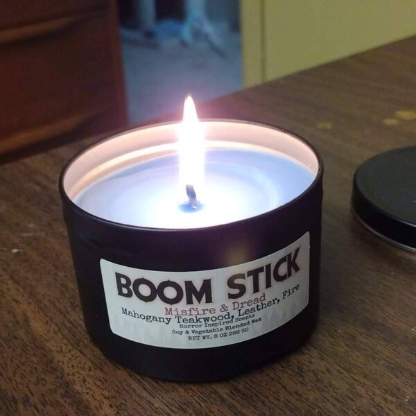 Boom Stick / Horror Movie Candle / Homemade / Halloween / Evil Dead ...