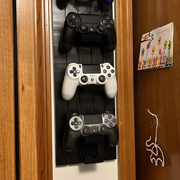 Rustic Black Video Game Controller Display, Holder, Organizer. on ...