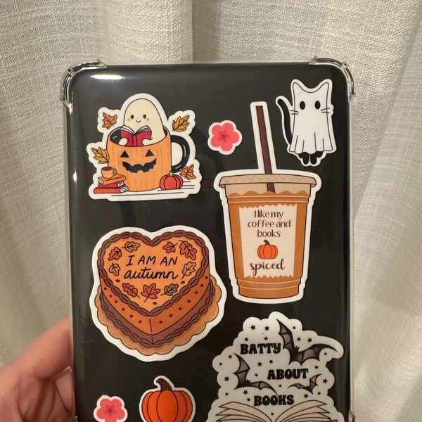 Literary Delights Book Vending Machine Waterproof Sticker for Kindle ...