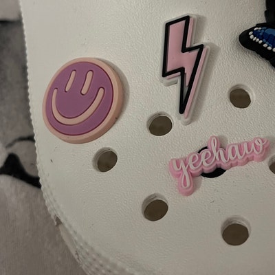 Croc Charms Shoe Clog Accessories Pin Badge Summer Spring Holiday Blue ...