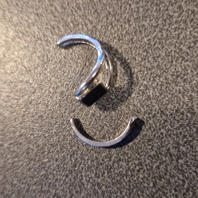 Melted Drip Silver Ring, Liquid Metal Dripping Ring for Women ...