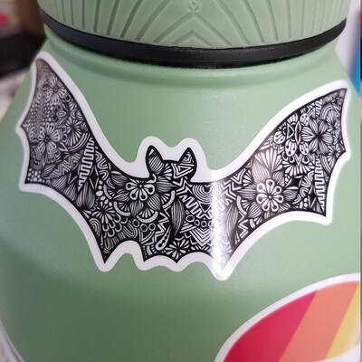 Bat Sticker WATERPROOF - Etsy