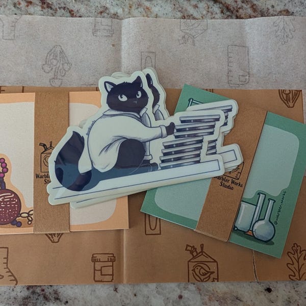 Holo Order of Draw // Vinyl Sticker // Laboratory // Lab Gift ...