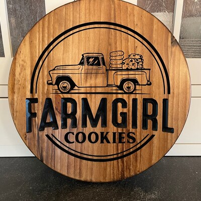 Wood Signs, Round Wooden Sign, Personalized Sign, Family Name Sign ...