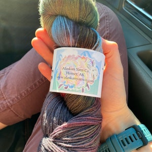 Girls in Xtra Tuffs Alaskan Colors Collection, Hand Painted Chunky Yarn ...