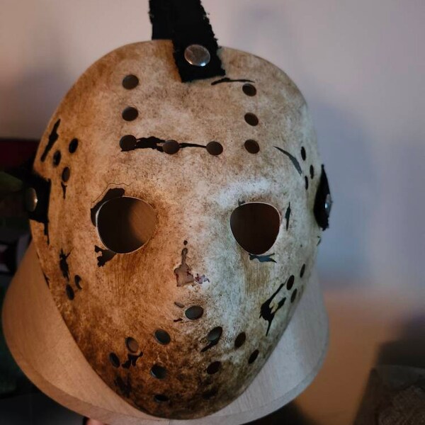 Never Hike Alone Ghost Jason Hockey Mask - Friday the 13th - Etsy