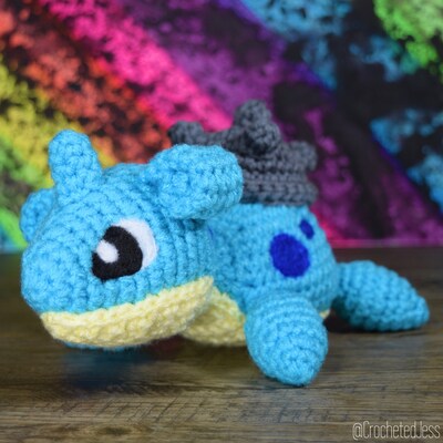 Lapras Amigurumi Crochet Pattern - Etsy