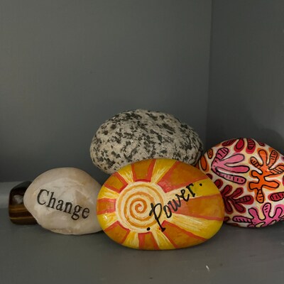 Grab Bags of Random, Pretty Stones Fun, Hand-painted Rocks Let Me ...