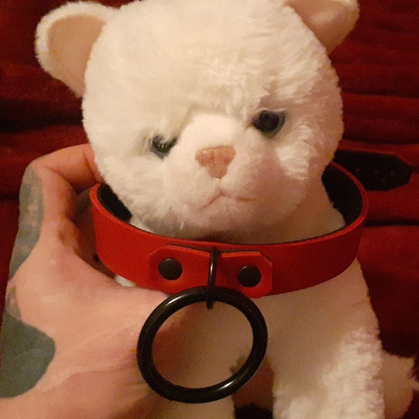 Chain BDSM Lockable Slave Sub Collar With Heart Padlock, Locking Slave ...