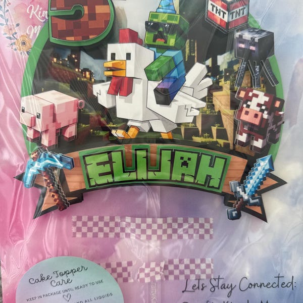 Mercat Gabby Cat Playhouse Inspired Custom Cake Topper - Etsy