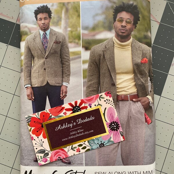 Men's Lined Blazer by Mimi G Style Simplicity Sewing Pattern S8962 ...