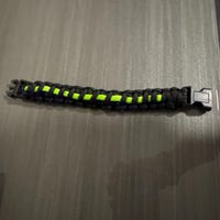 550 Paracord Survival Bracelet Covert Band Universal Handcuff Key ...