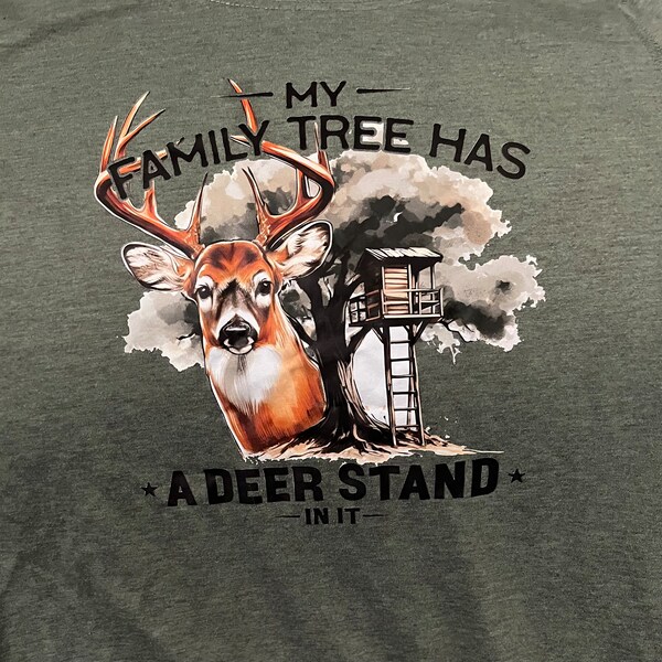 Deer Family Tree PNG: Hunting Sublimation Design (digital Download) - Etsy