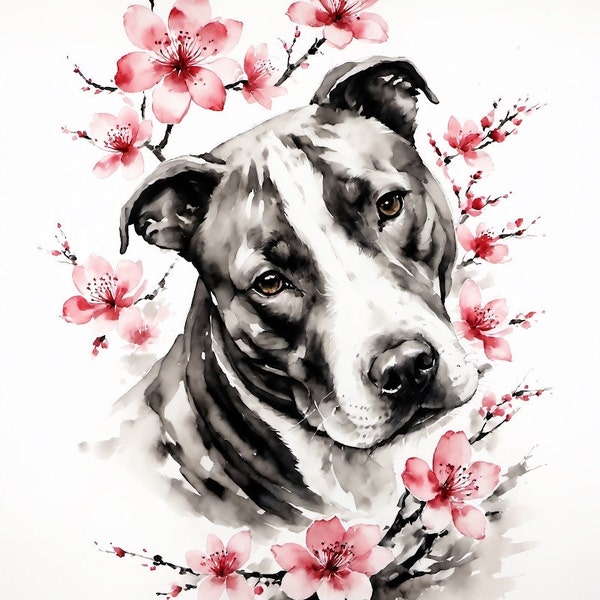 Custom Pet Portrait, Personal Pet Portrait From Photo, Digitally ...