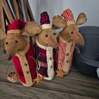 PDF Sewing Pattern Primitive Scarecrow Mouse Fall Mantle Decor Autumn ...