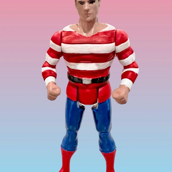 Batcave Trophy Room With Robin Memorial, Giant Penny, Penguin, and ...