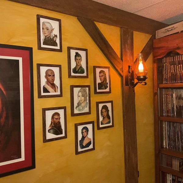 Mushroom Forest Circle Frame PNG Dnd Clipart Token Border Scrapbooking ...