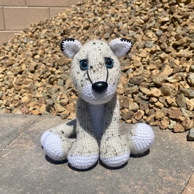 Snow Leopard Crochet Pattern, Cheetah Crochet Pattern, Cat Crochet ...