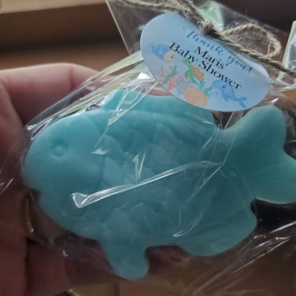 Ocean SOAP Favors --- Under the Sea Baby Shower, Ocean Nautical Party ...