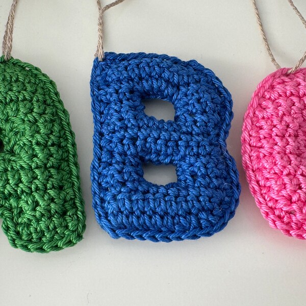 Crochet Uppercase Letters Pattern | Soft Plush Letters | Crochet ...