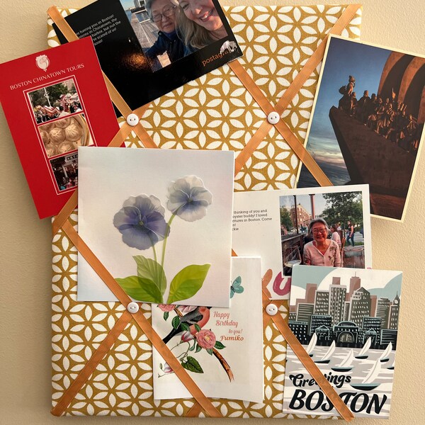 Handmade Fabric Notice Board in a William Morris Print Fabric - Etsy