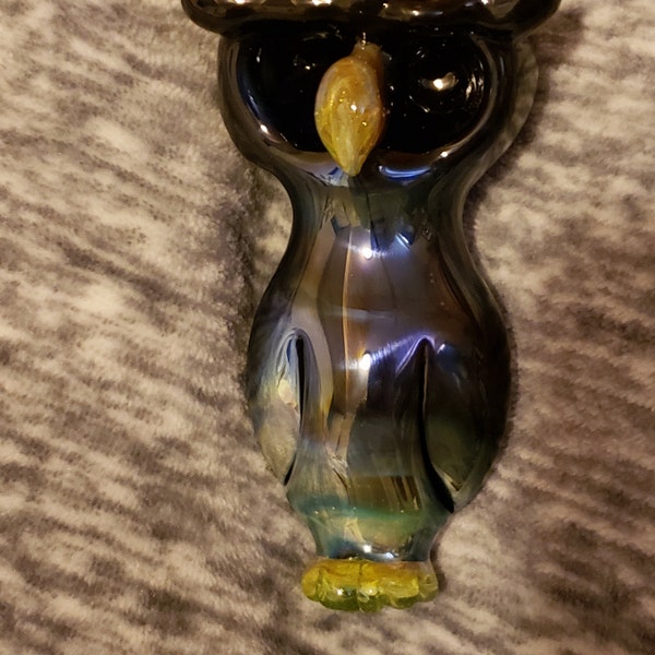 Owl Double Bowl Pipe - Etsy