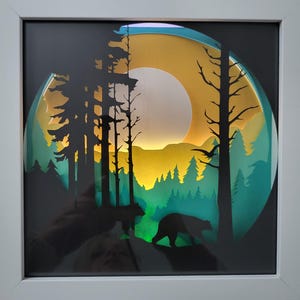 Palm Scene Dxf, Cut File for Laser Dxf Plasma Cnc Metal Wall Decor Svg ...