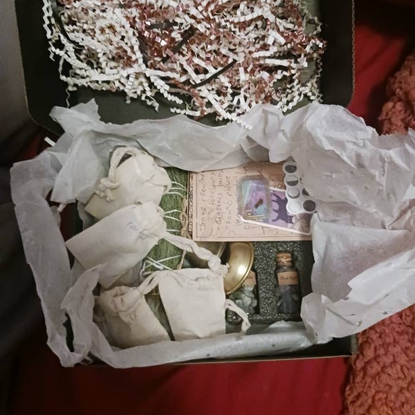 Enchanted Mystery Witch Craft Parcel Kit Perfect for Beginner Witches ...