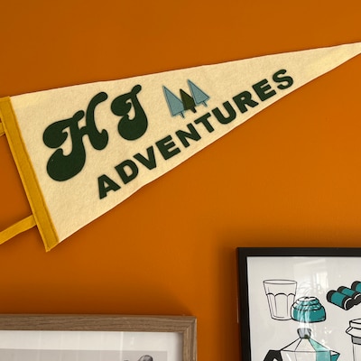 Keep Exploring Pennant Flag Explorer Flag Adventure Pennant - Etsy