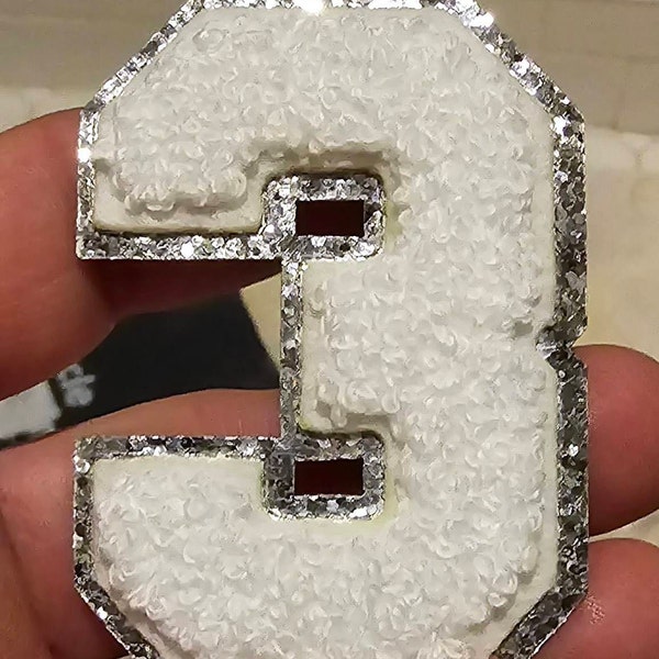 Nashville 3.12h Silver Sequin Letter Set, Sequin Iron on Letters ...