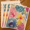 Patchwork Quilt - Lucky Charm Note Cards/set of 10 Cards and Envelopes ...