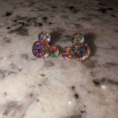 Pearl Mouse Gem, Gem Dangle Earring, Laser Cut Wood Dangle Earrings ...