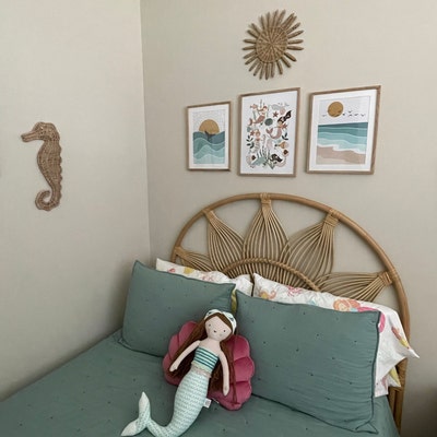 Mermaid Childrens Print, Kids Ocean Wall Art, Mermaid Bedroom Decor ...