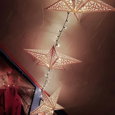 SET OF 4 Paper Lanterns Party Decor Hand Made Decorations - Etsy