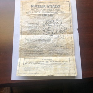 Fallout Vault-tec Propaganda Poster/advertisement - Etsy