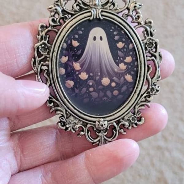 Tiny Baroque Framed Rustic Ghost Portrait 2x3 Inches - Etsy