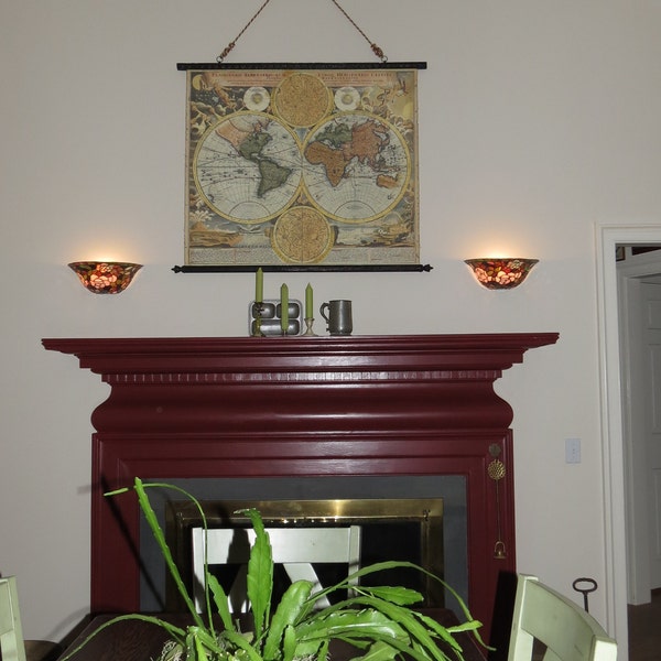 Vintage Space Map Showing Planetary System, Accurate Details, Star Map ...