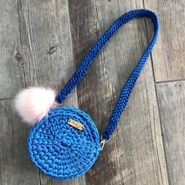 Crochet Bag Pattern for Kids, Girl Bag Pattern, Crossbody Bag for Girls ...