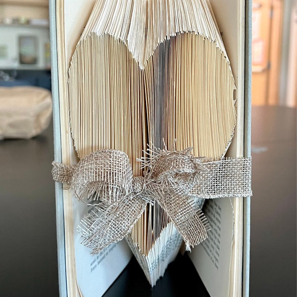 Heart Book Folding Pattern, Love Heart for Valentines Day, Easy 158 ...