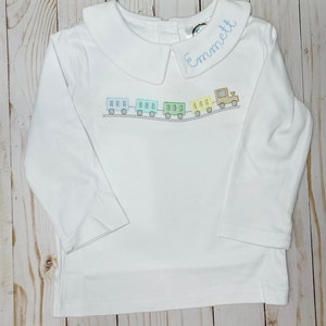 Pastel Travelling Train Sketch Fill Bean Stitch Outline Vintage Style ...