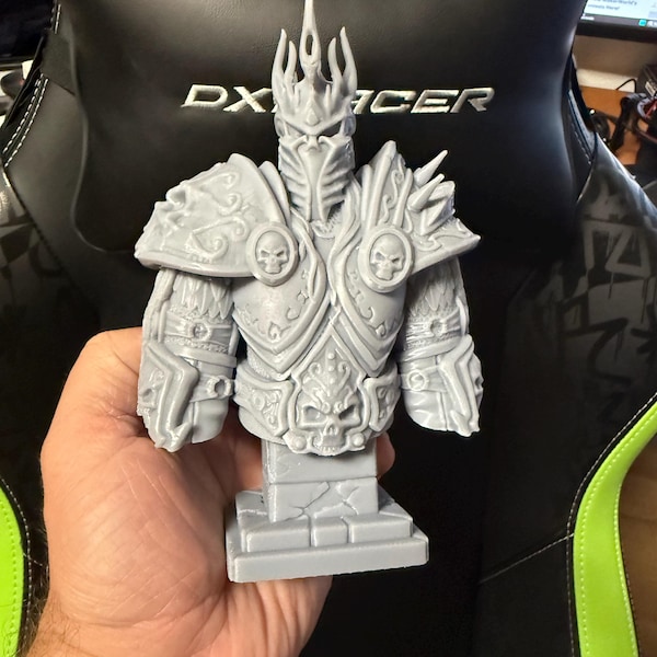 Butcher Bust pre Supported and Unsupported, Diablo Stl File 3D Printing ...