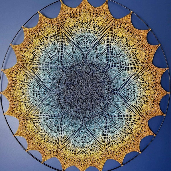 "mandala Ephemera" Pattern, Crochet Mandala Pattern, Mandala Pattern ...